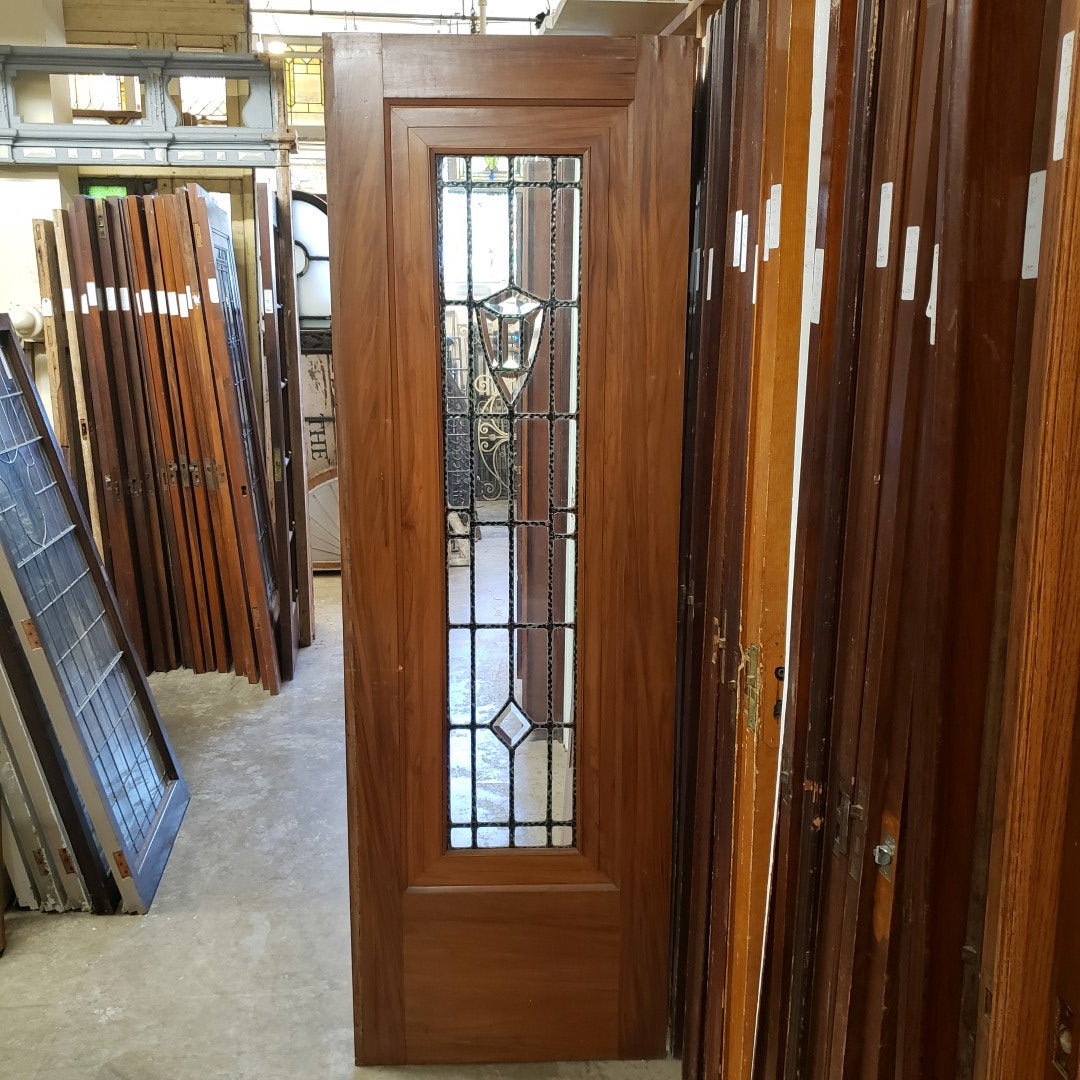 Antique Pair Doors - Leaded Glass (52" x 80") – The Door Store